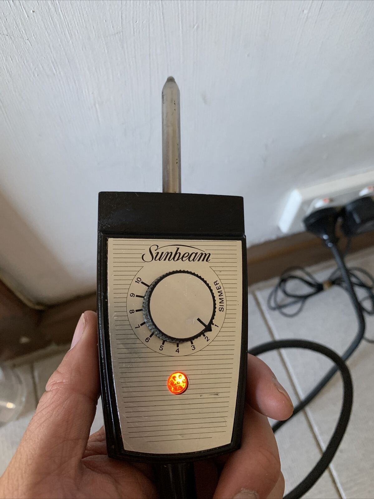 Sunbeam Heat Control Model RCC 240V 7.5A Temperature Probe Power Suppl ...