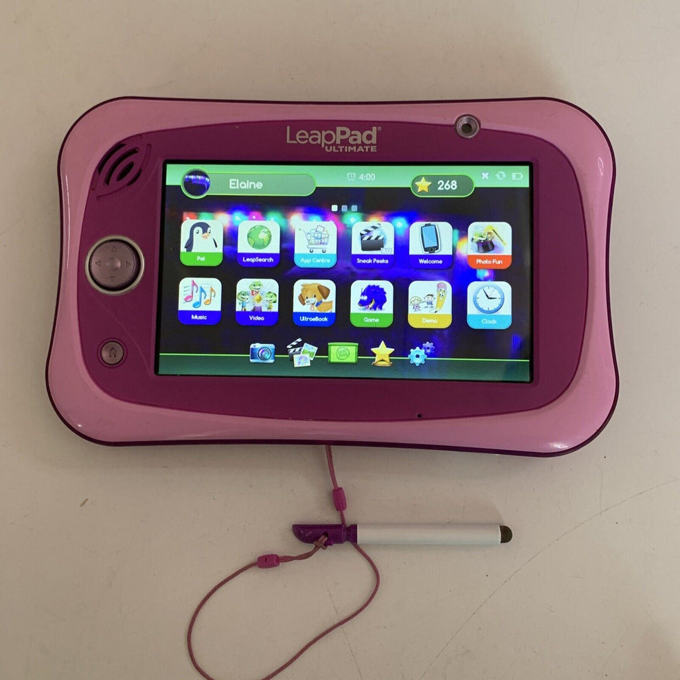 Leap Pad Ultimate Tablet Leapfrog Educational Learning – Retro Unit