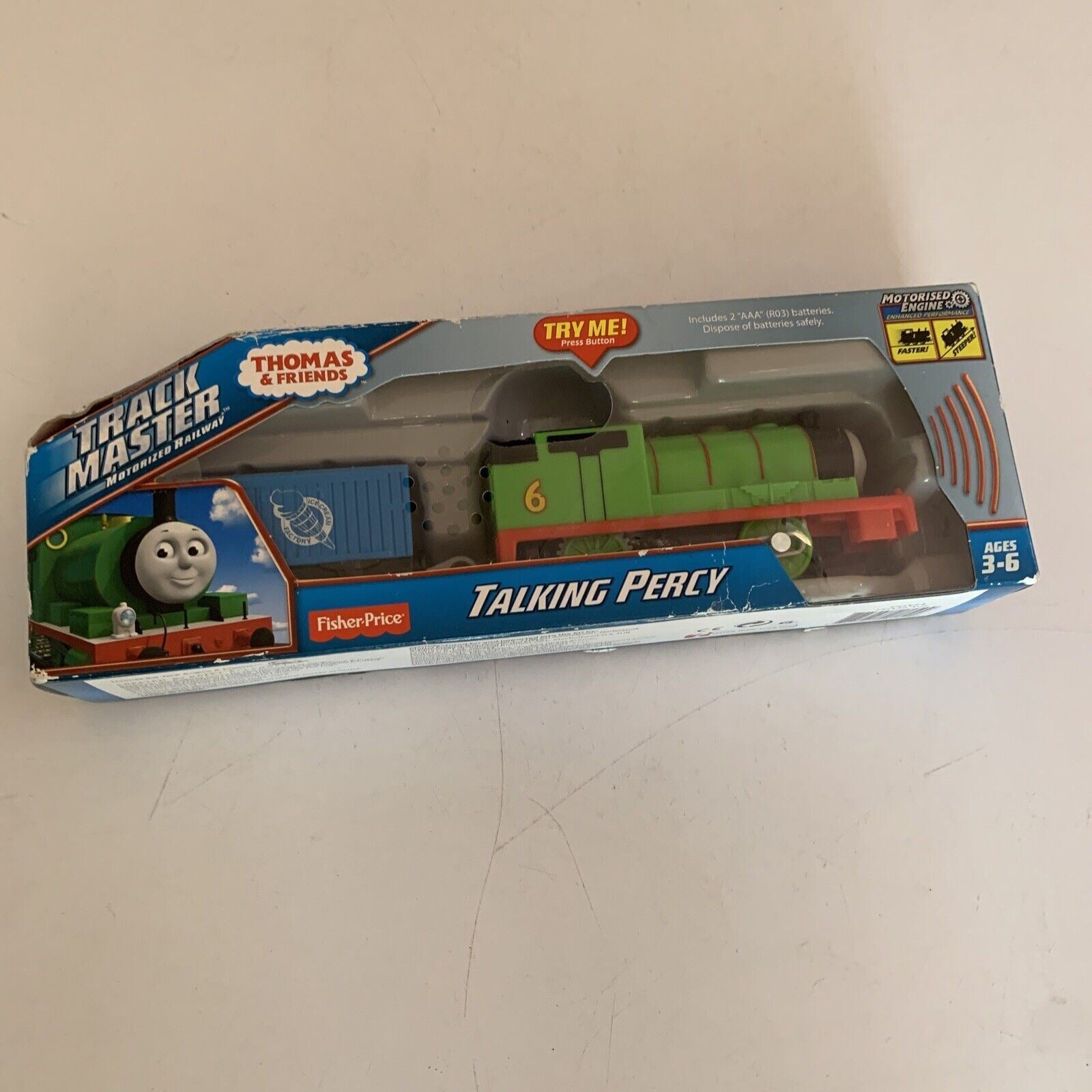 Thomas & Friends Talking Percy Track Master with Motorised Engine DGX5 ...