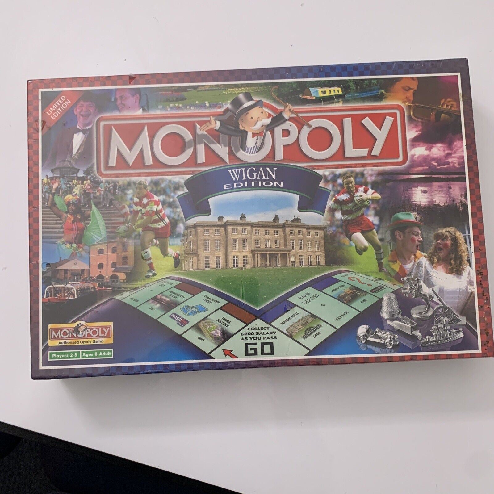 *New Sealed* Monopoly Wigan Edition Rare Limited – Retro Unit