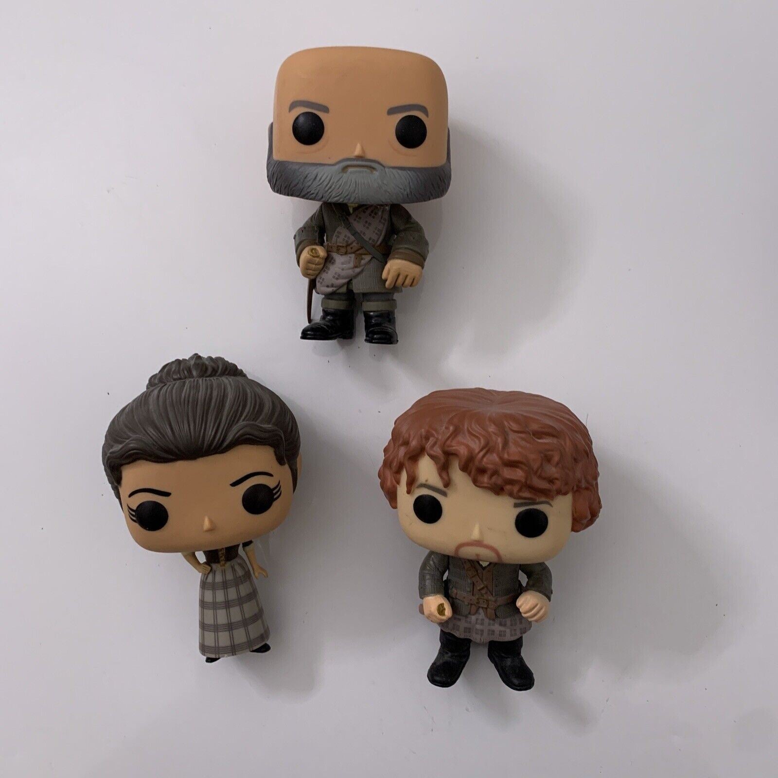 3x Outlander Action Pop figure - Jamie MacKenzie, Claire Randall, Doug ...