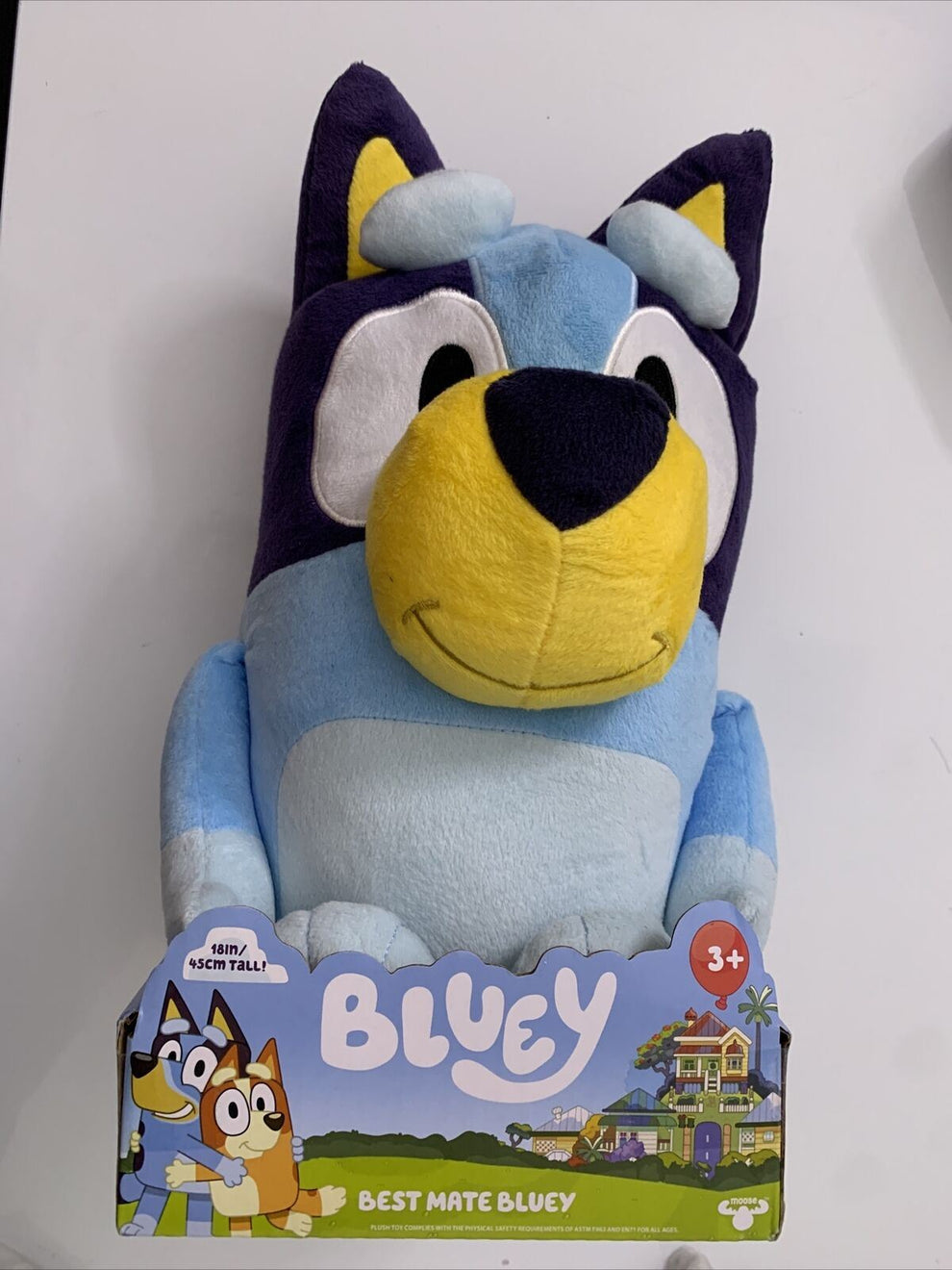 Bluey Best Mate Bluet 18" 45cm Tall Plush Toy NEW – Retro Unit