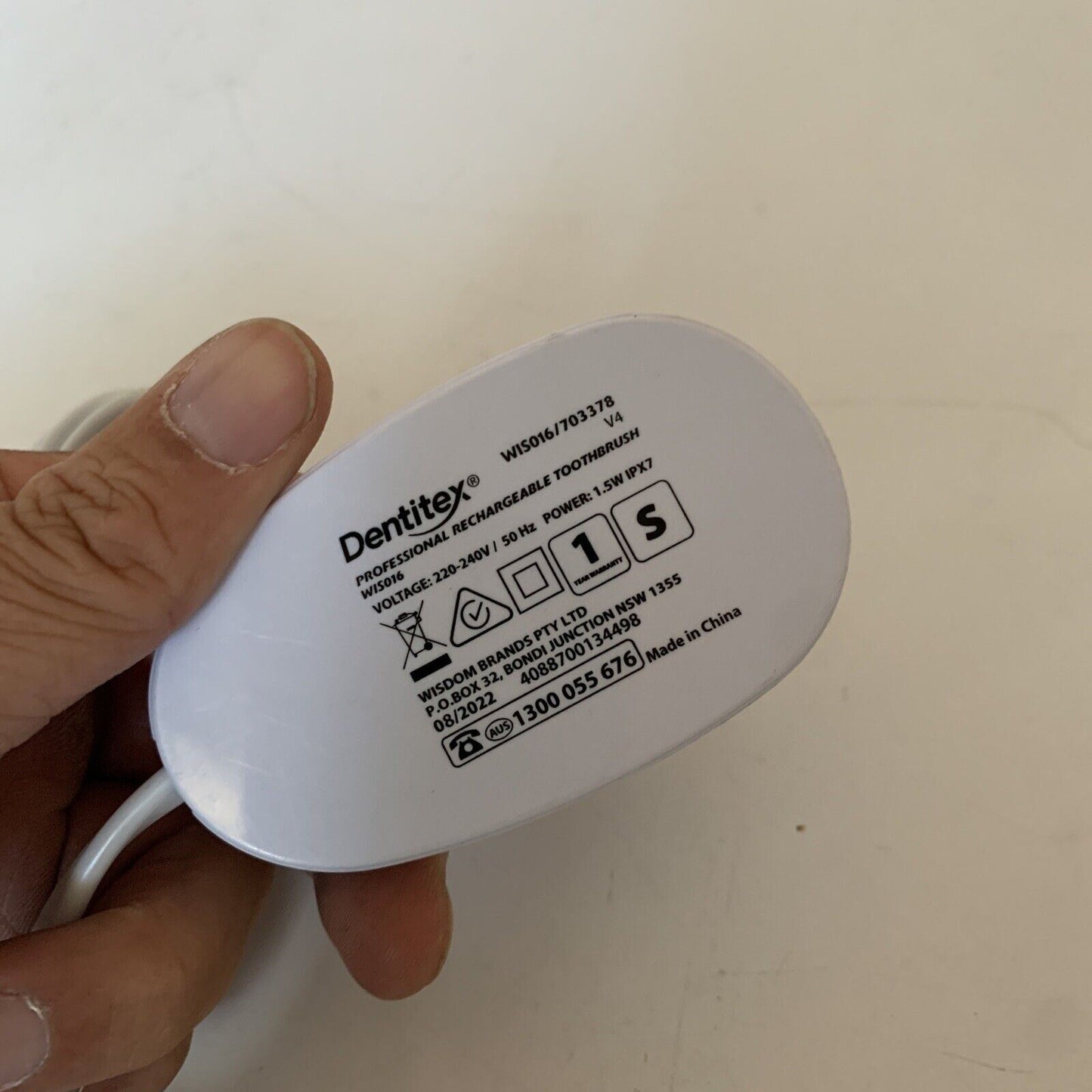 Dentitex Toothbrush Charger WIS016/703378 – Retro Unit