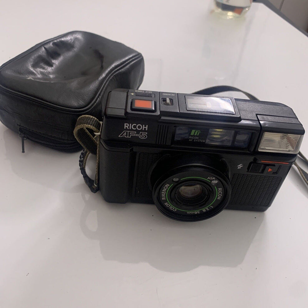 Ricoh AF-5 35mm Film Point & Shoot Camera untested – Retro Unit