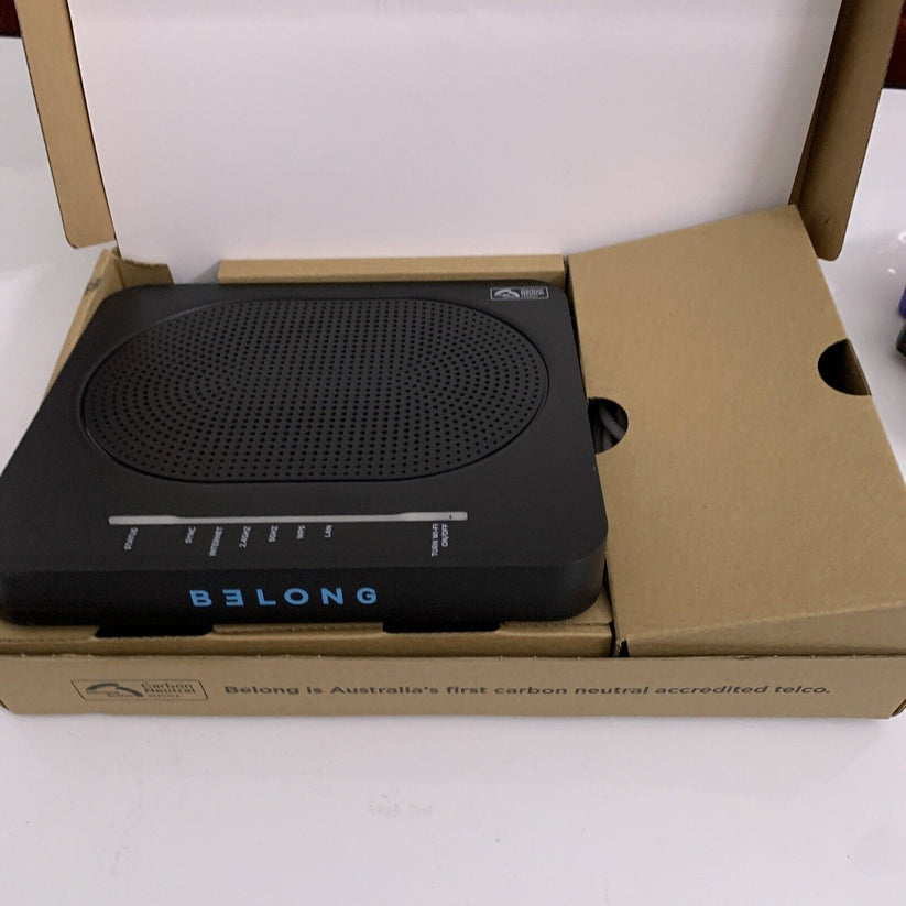 NEW Belong Technicolor DWA0122BLN Modem NBN Wi-Fi Router – Retro Unit