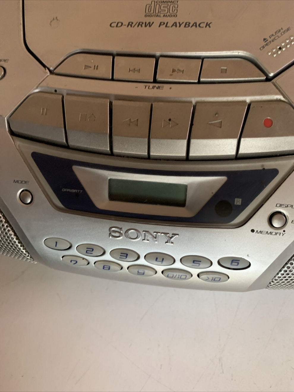 Sony CFD-S250 CD Radio Cassette-Corder Boombox – Retro Unit