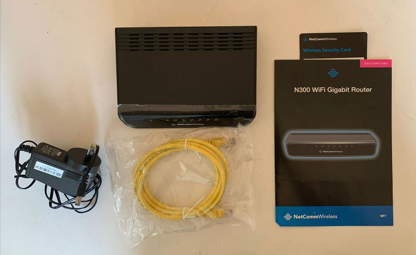 Netcomm Wireless N300 WiFi Gigabit Router NBN Compatible – Retro Unit