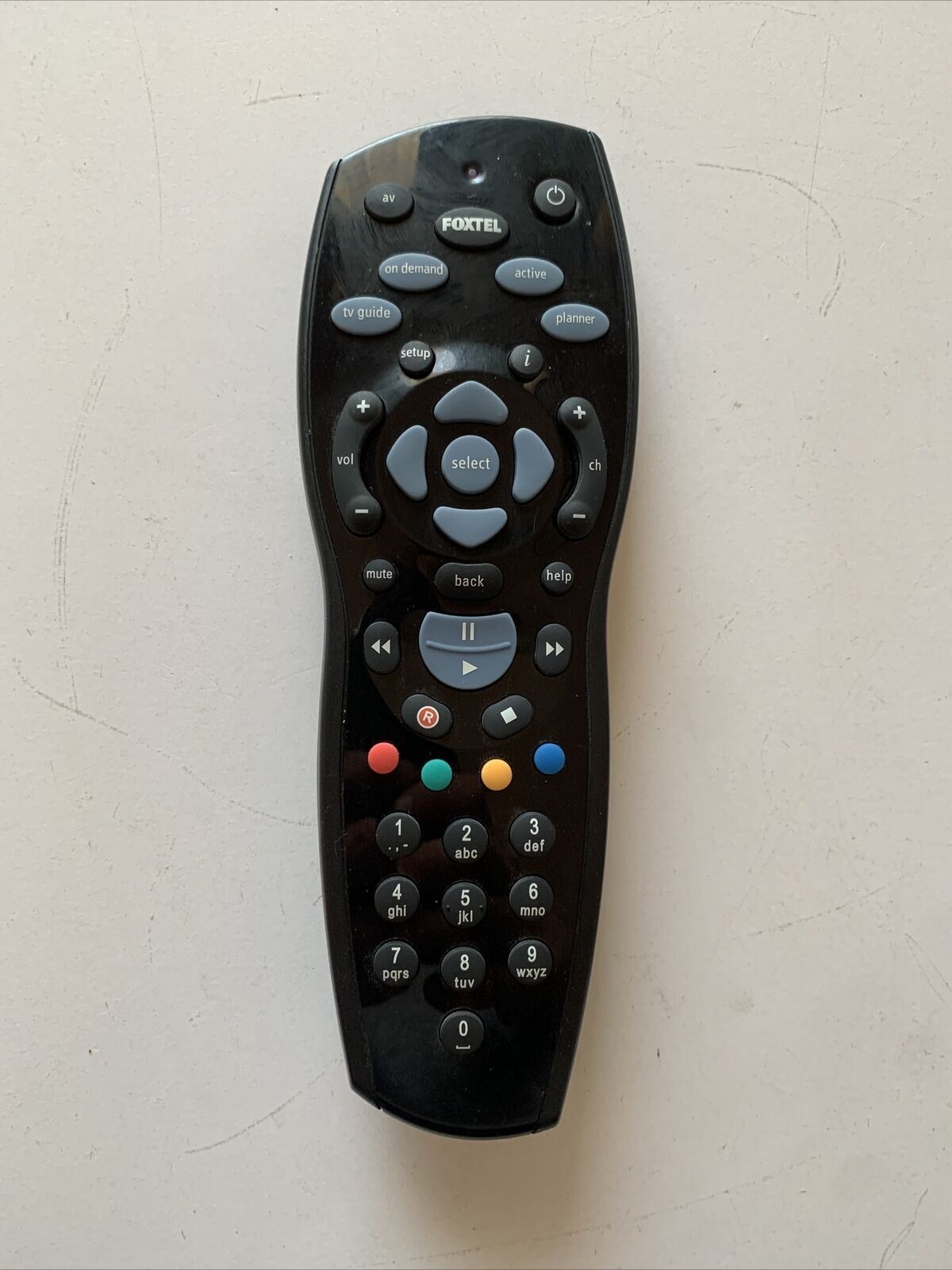 Foxtel iQ2/ iQ3 Remote Control RC16704102/02B – Retro Unit
