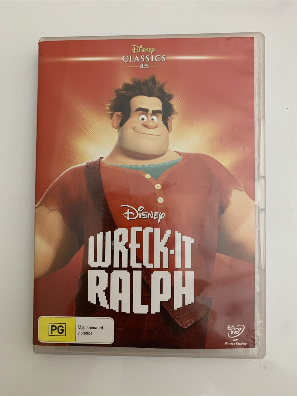 Wreck-It Ralph (DVD, 2012) Disney Animation Film Region 4 – Retro Unit