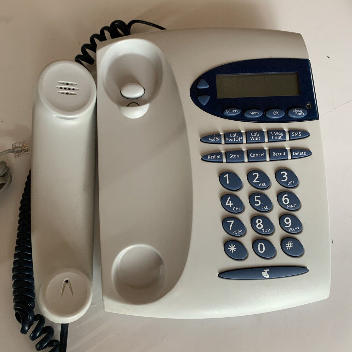 Telstra T1000C Landline Desktop Corded Telephone NBN Compatible – Retro ...