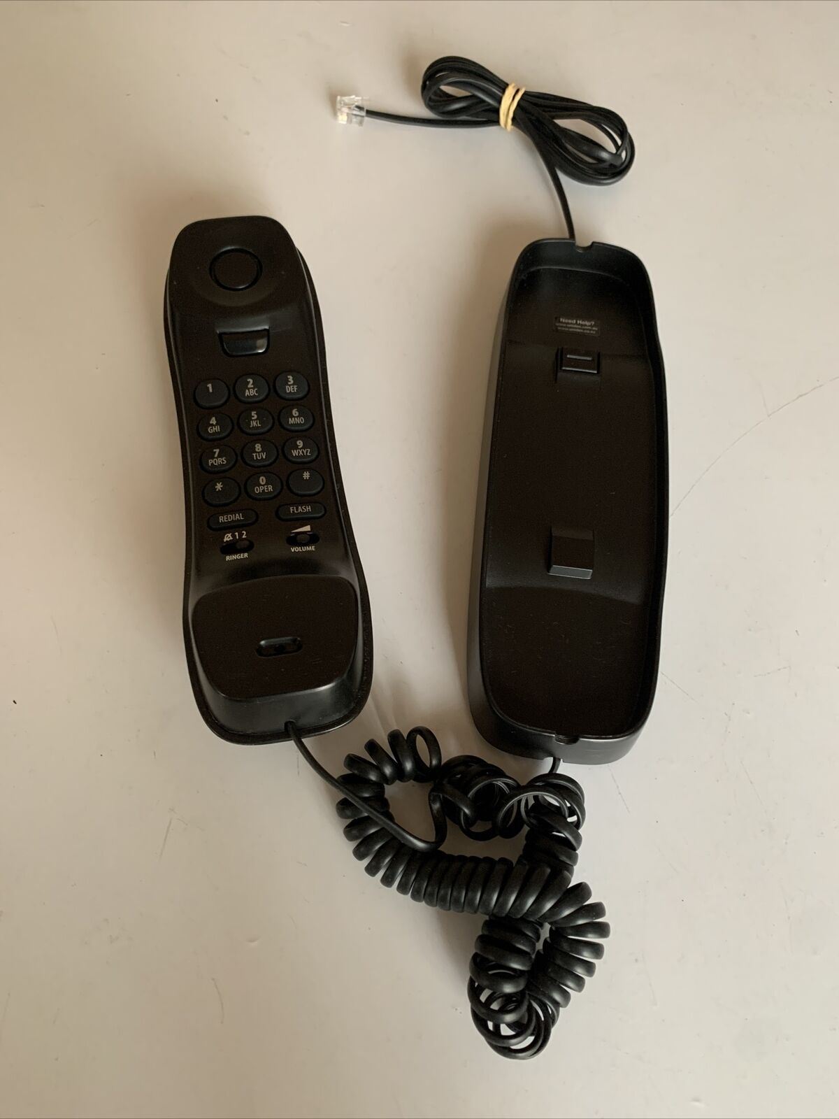 Uniden FP 1100 Corded Phone Black NBN Compatible – Retro Unit