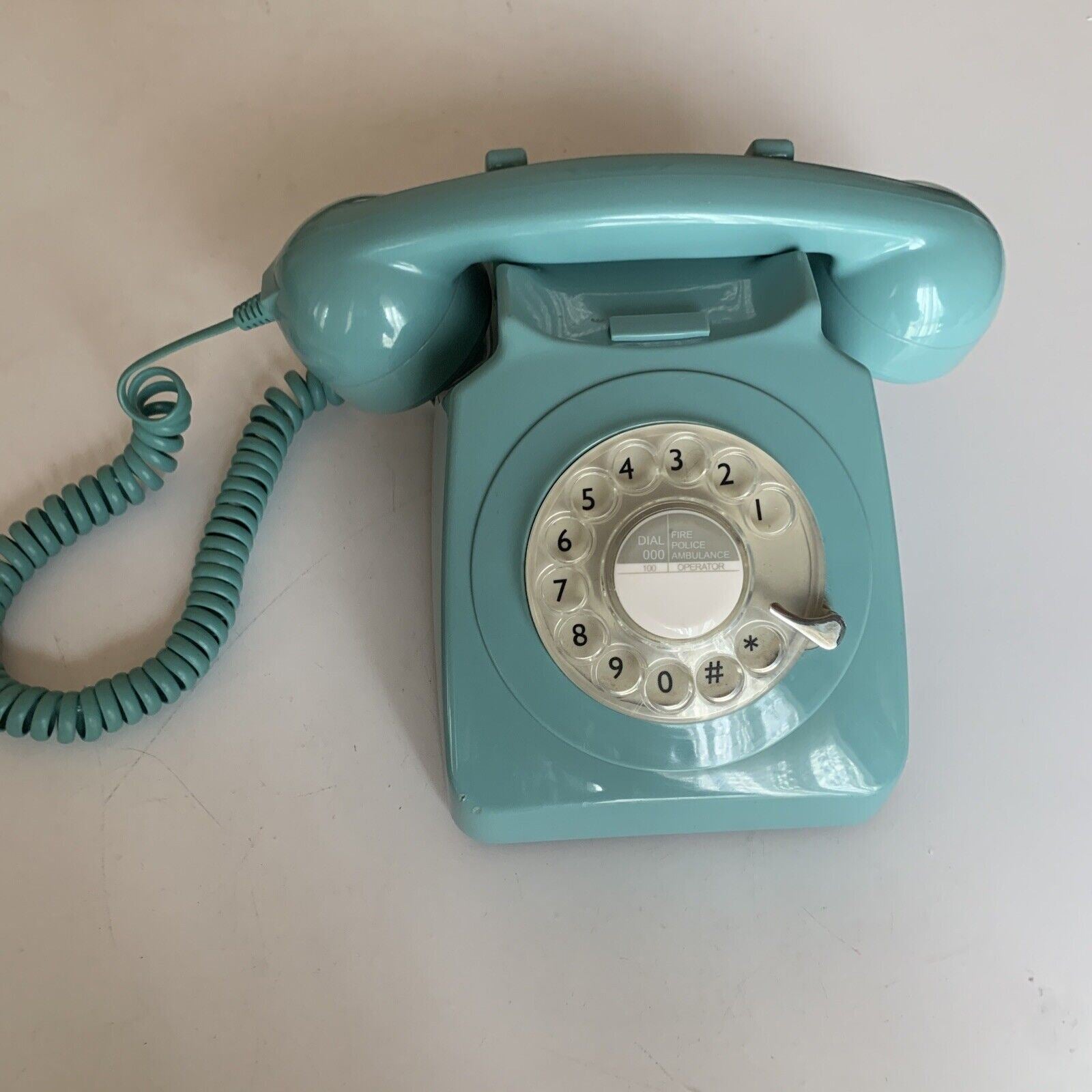 GPO Rotary Dial Telephone 746 Retro Style Desk Phone NBN Compatible ...