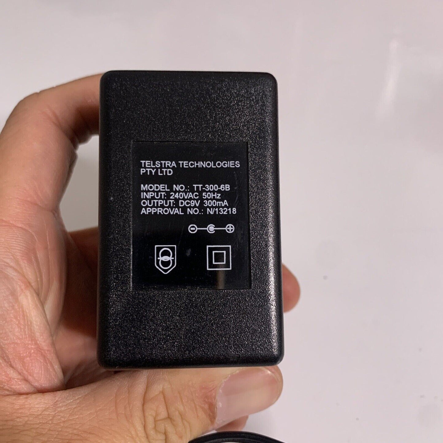 Genuine Telstra TT-300-6B AC Adaptor 9v 300mA Power Supply – Retro Unit