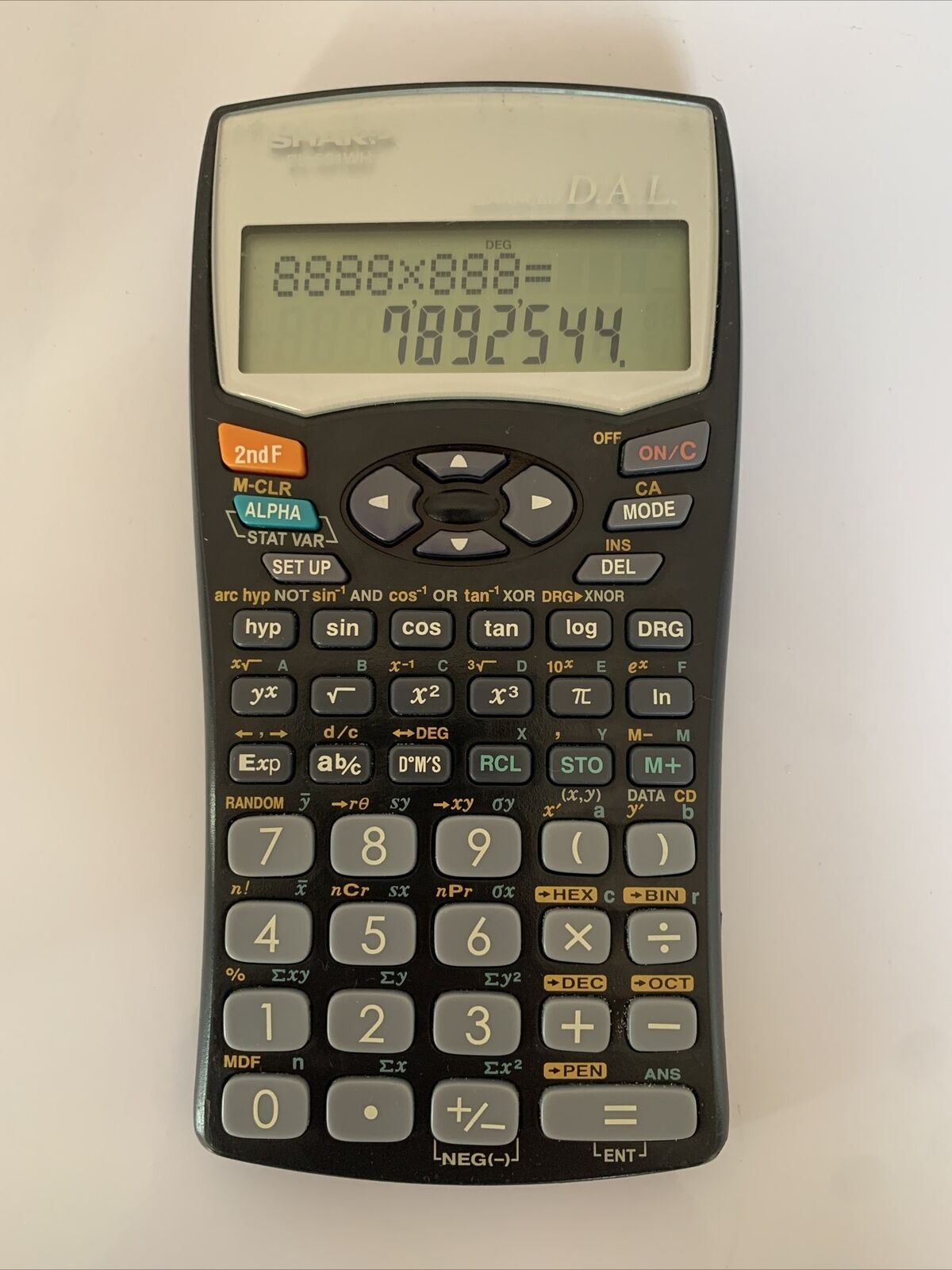 Sharp Scientific Calculator EL-531WH – Retro Unit