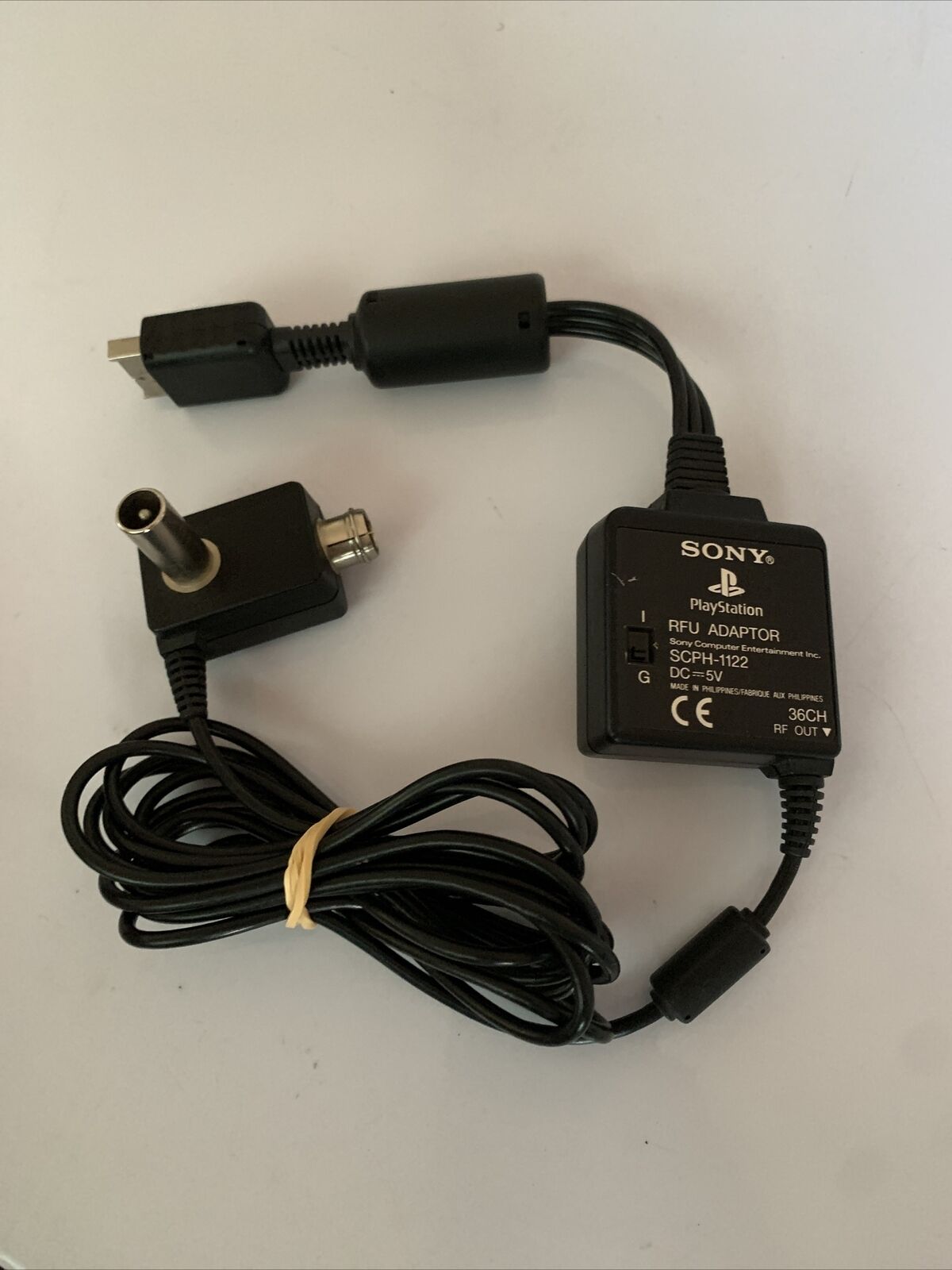 Official Sony PlayStation RFU Adaptor for PS1 PS2 SCPH-1122 – Retro Unit