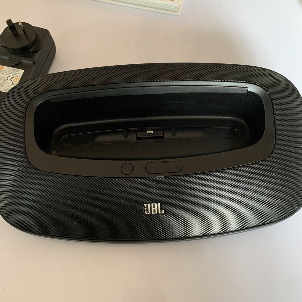 JBL OnBeat Mini Speaker Dock with Lightning Port Portable Speaker ...