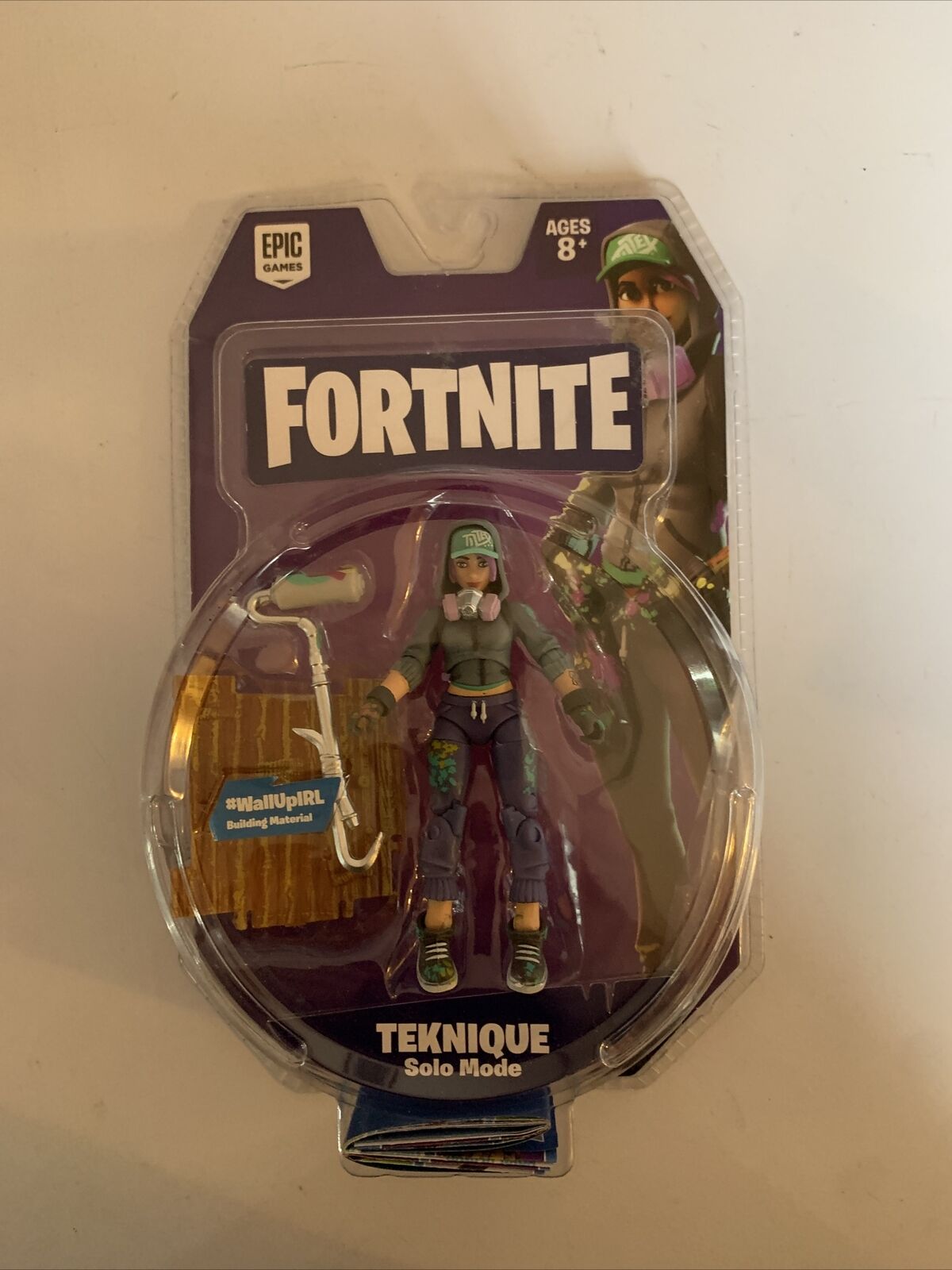 Fortnite Teknique 4" Solo Mode Figure Pack NEW – Retro Unit