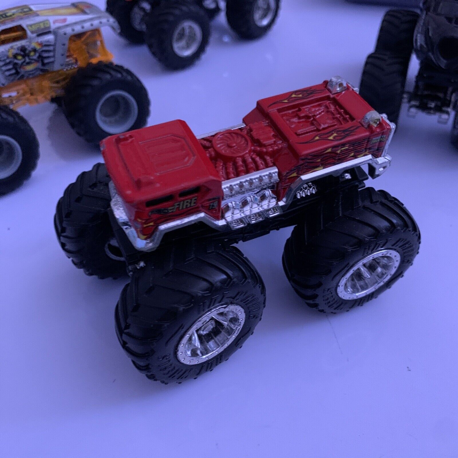 5x Hot Wheels Mattel Monster Trucks – Retro Unit