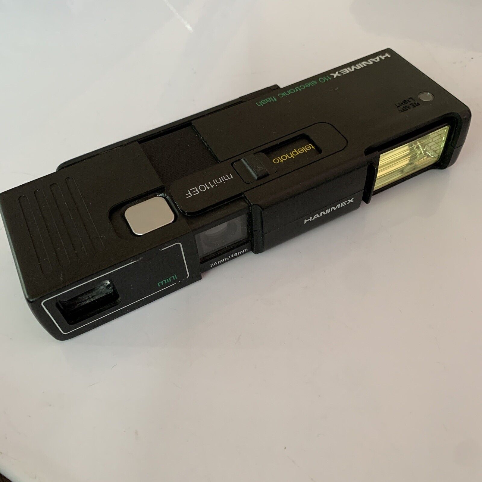 Hanimex Mini 110 Electronic Flash Mini110EF FIlm Camera*For Parts Or N ...