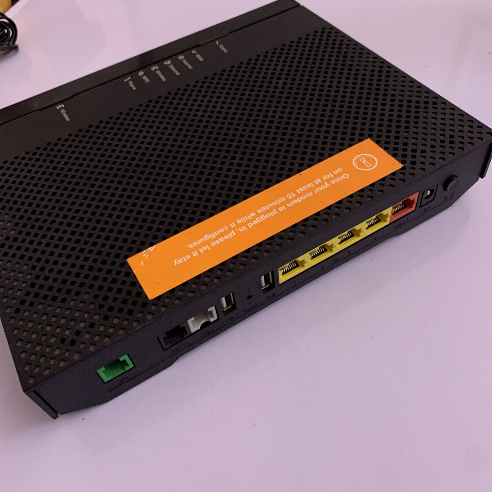 iiNet Technicolor Wireless VoIP Smart Ultra Broadband Gateway TGiiNet ...
