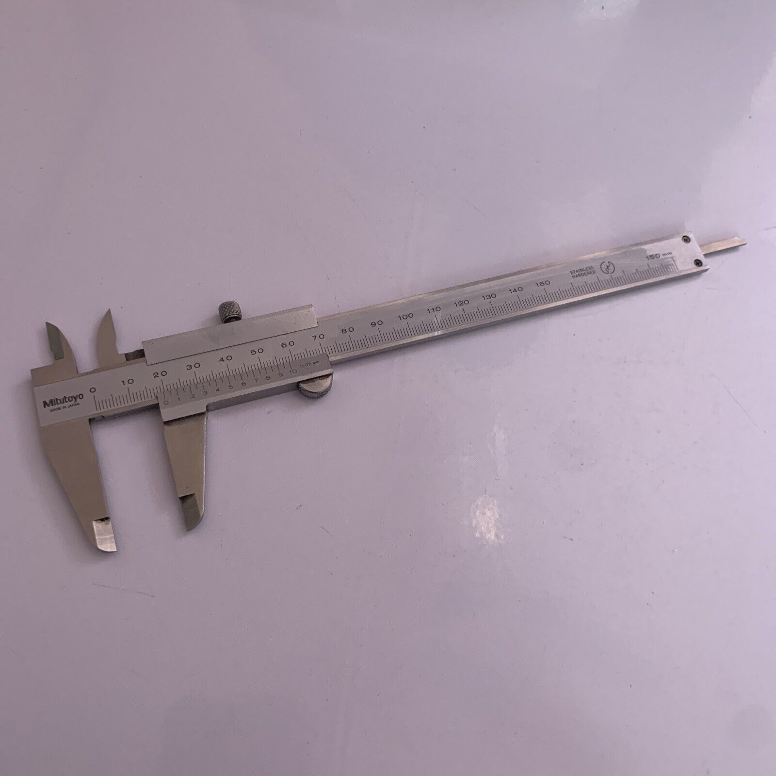 Mitutoyo Vernier Caliper 150mm 0.02 mm Resolution Metric Analog Made I ...