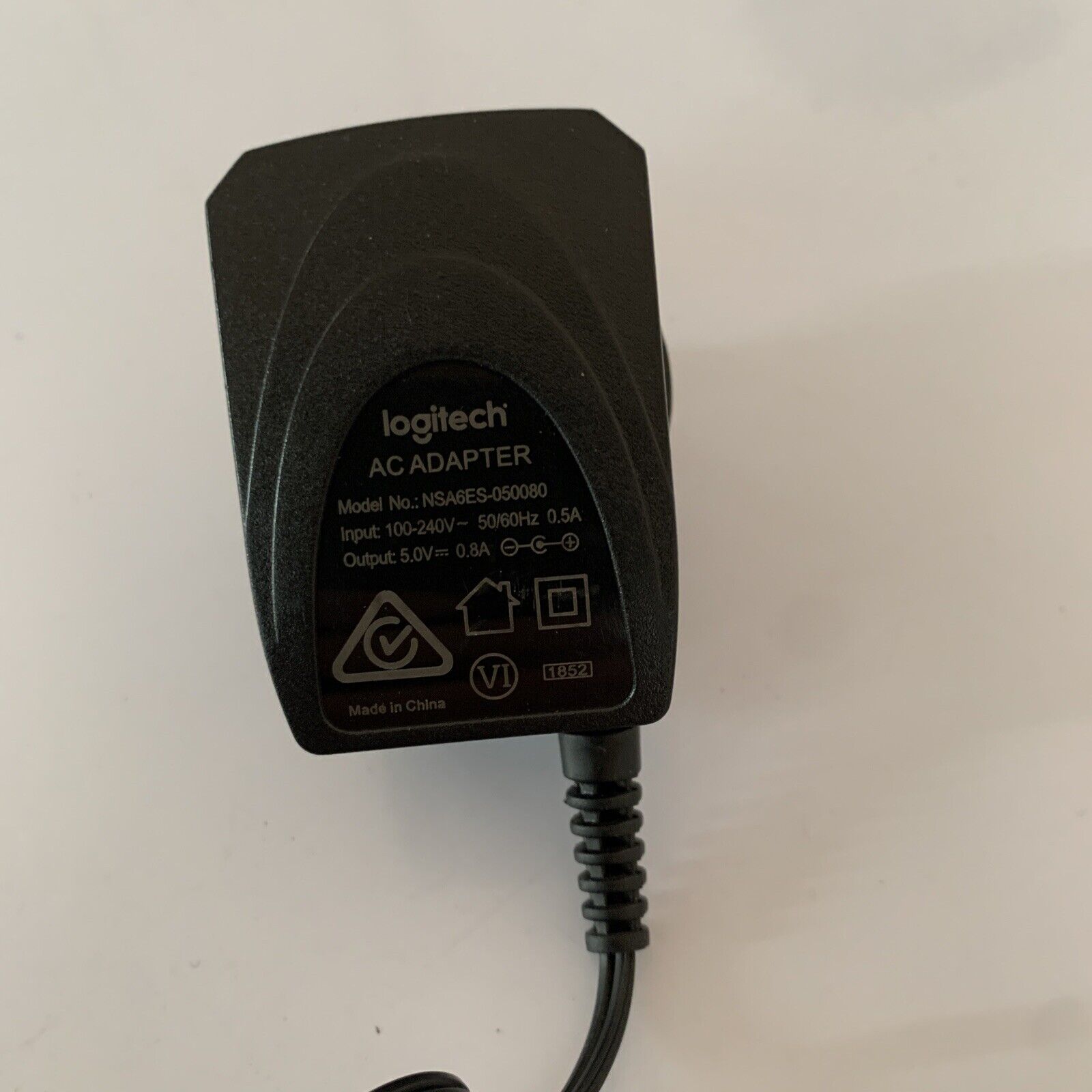 Genuine Logitech AC Adapter NSA6ES-050080 5v 0.8A Power Supply – Retro Unit