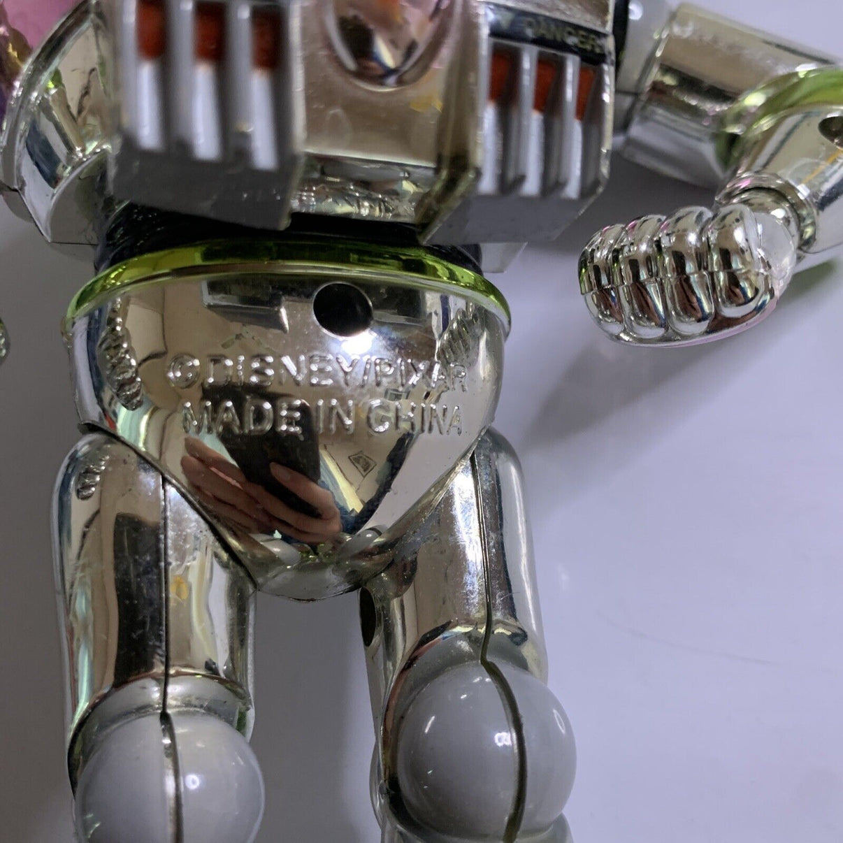 Buzz Lightyear Metallic Chrome Disney Pixar Toy Story – Retro Unit