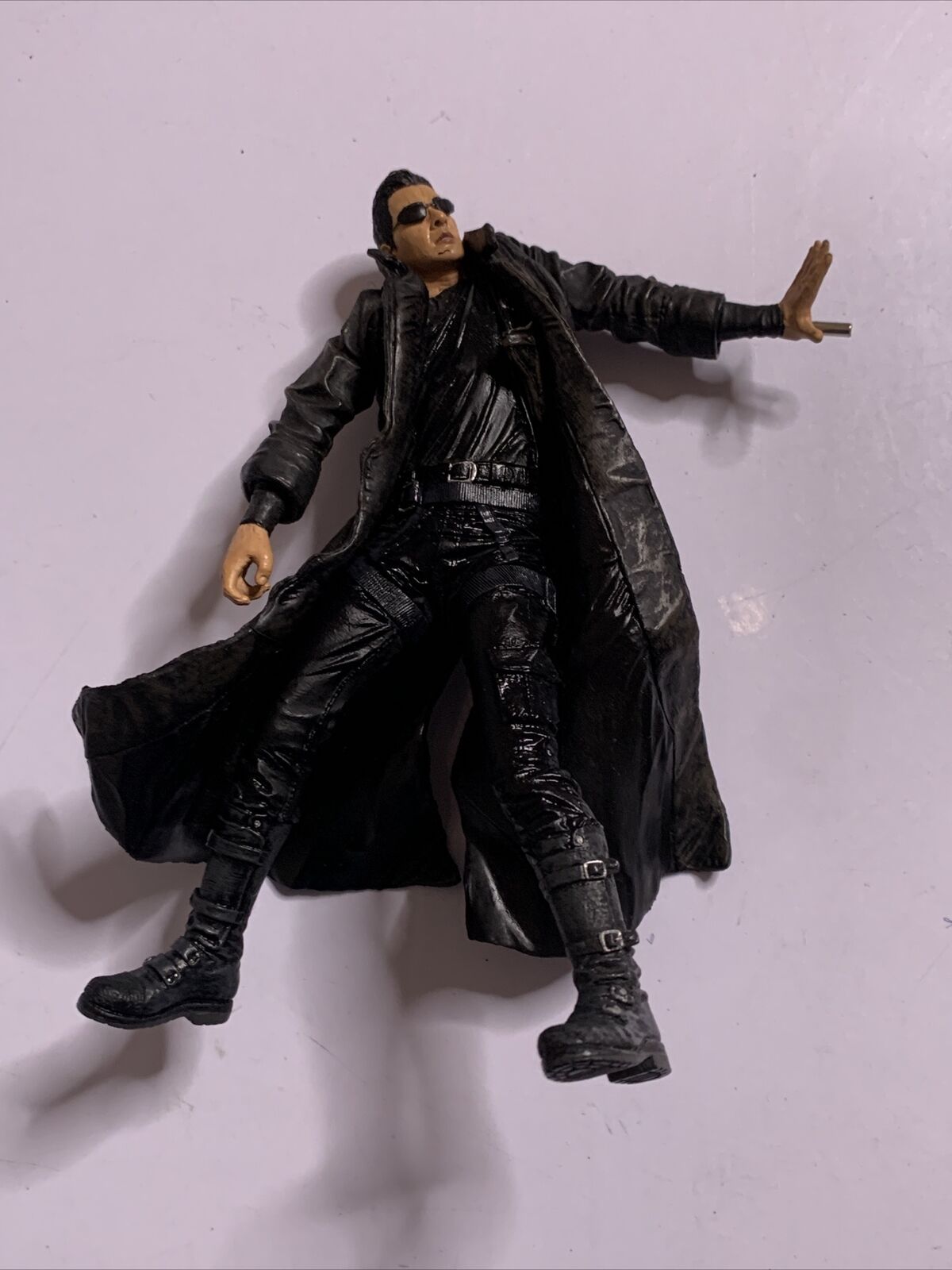 Neo Matrix Lobby Shootout Scene 2003 McFarlane Action Figure – Retro Unit