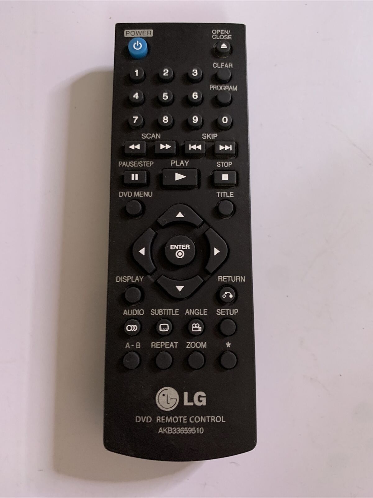 Genuine LG Remote Control AKB33659510 for DVD Player – Retro Unit