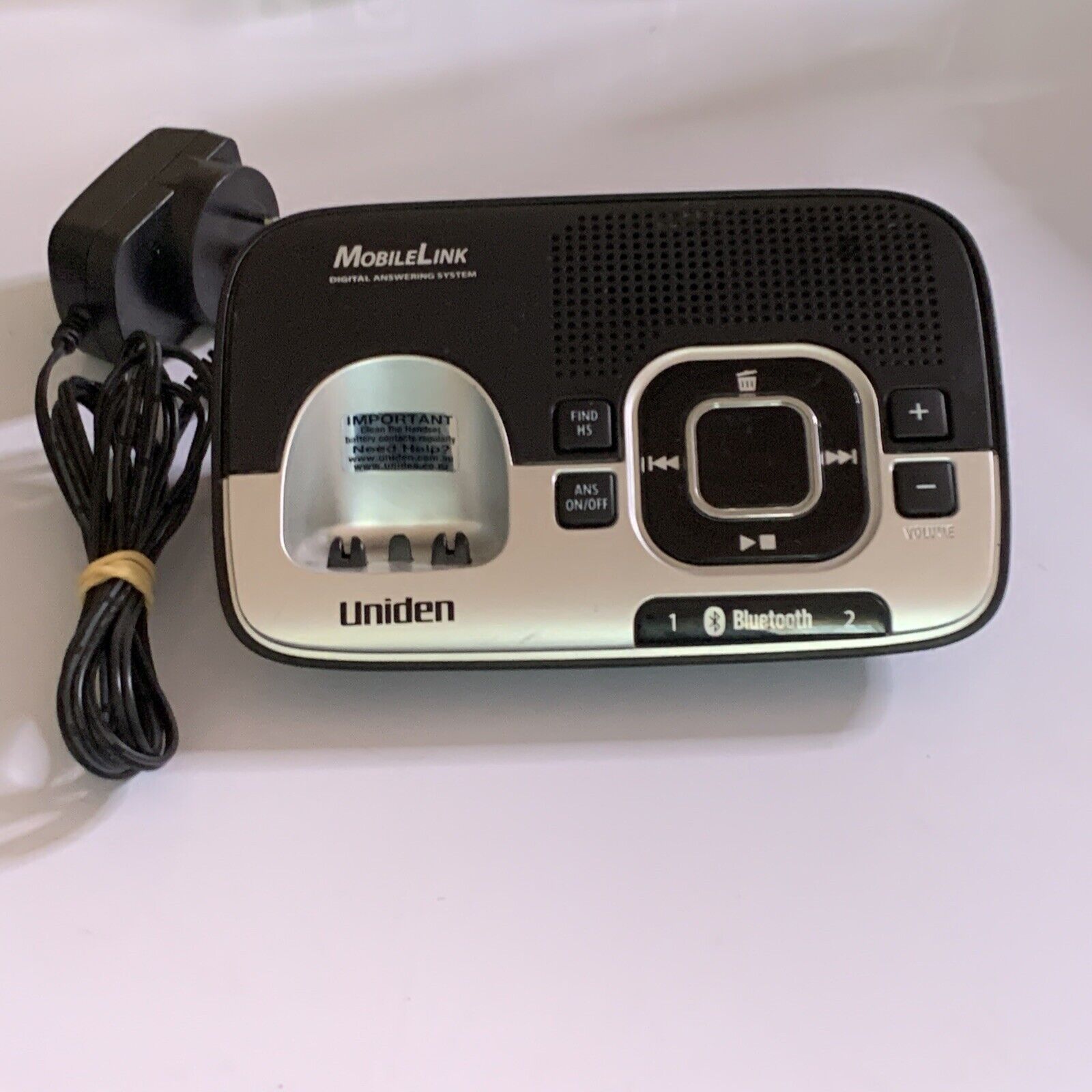 Uniden DECT 3136BT Base Unit Charger & AC Adapter PS-S0635YL3 6v ...