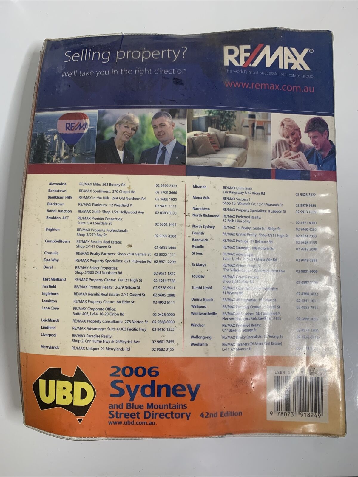 UBD Sydney and Blue Mountains 2006 Street Directory – Retro Unit
