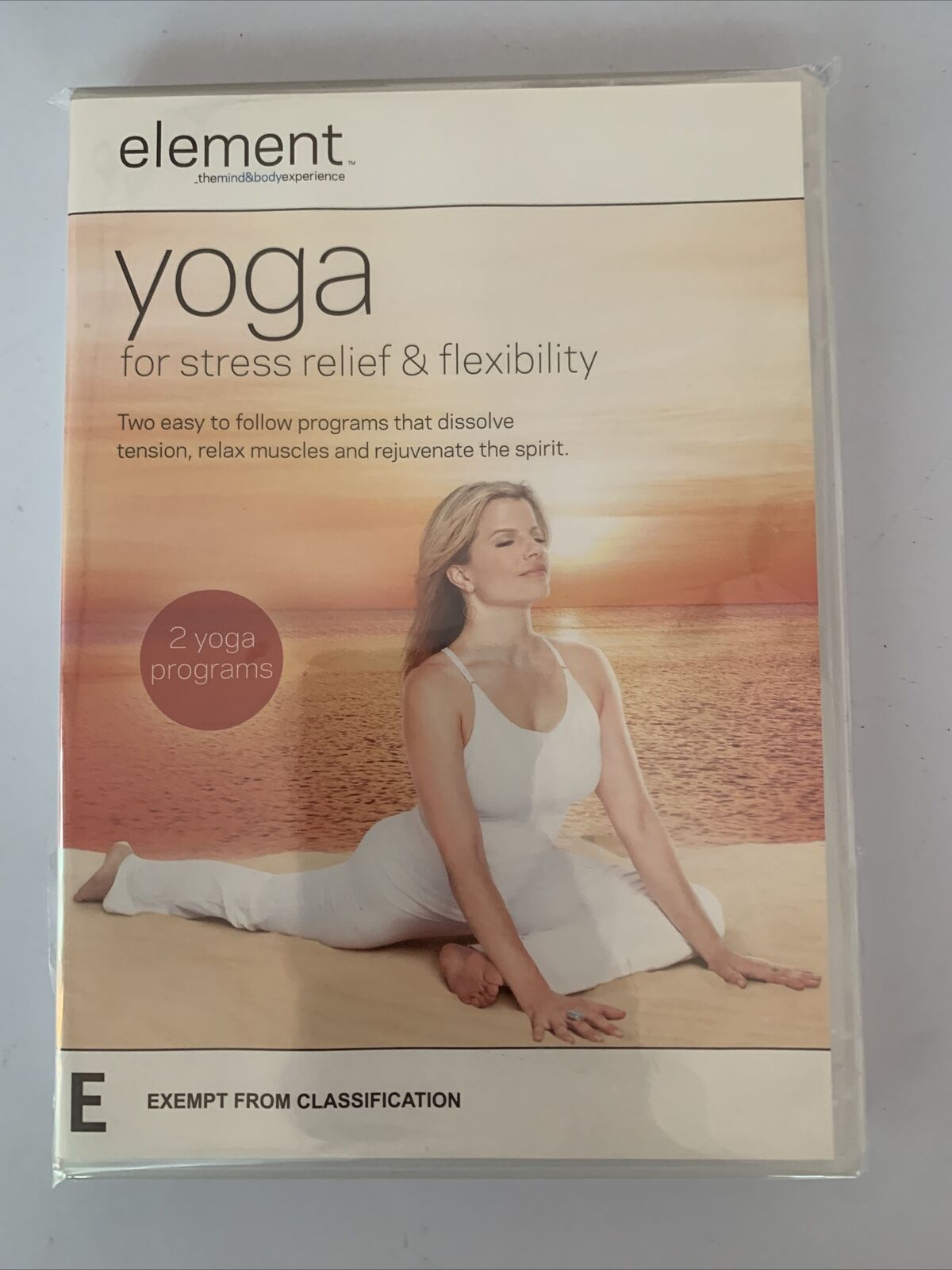 Element - Yoga For Stress Relief & Flexibility (DVD, 2010) Region 4 NE ...