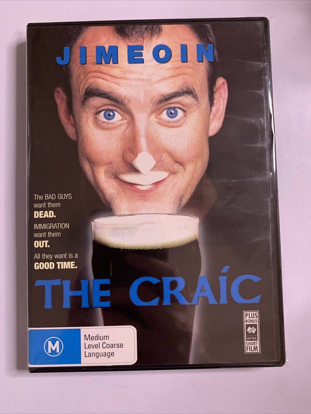 The Craic (DVD, 1999) Jimeoin Region 4 NEW – Retro Unit