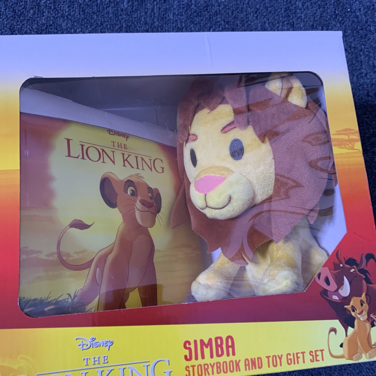 The Lion King: Simba Storybook and Toy Gift Set Disney Includes Simba ...
