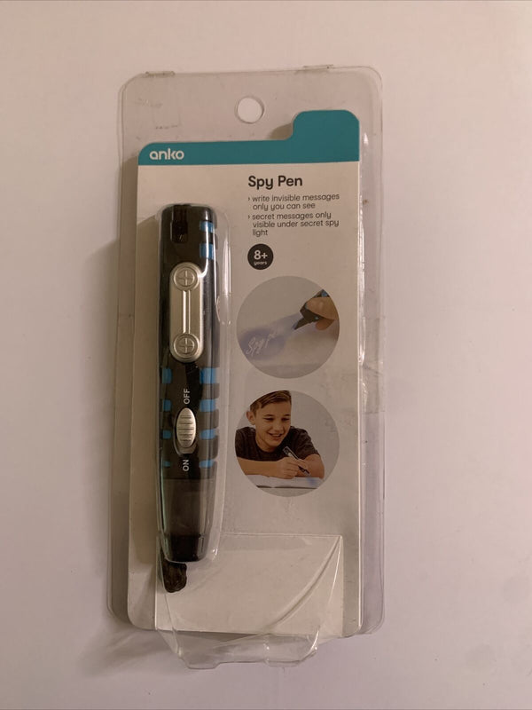 Anko Spy Pen Writing Invisible Hidden Writing NEW – Retro Unit