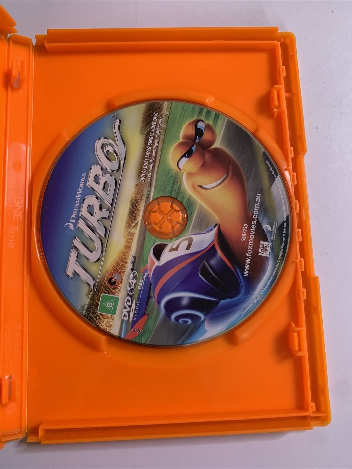 Turbo (DVD, 2013) Dreamworks Animated Film Region 4 – Retro Unit
