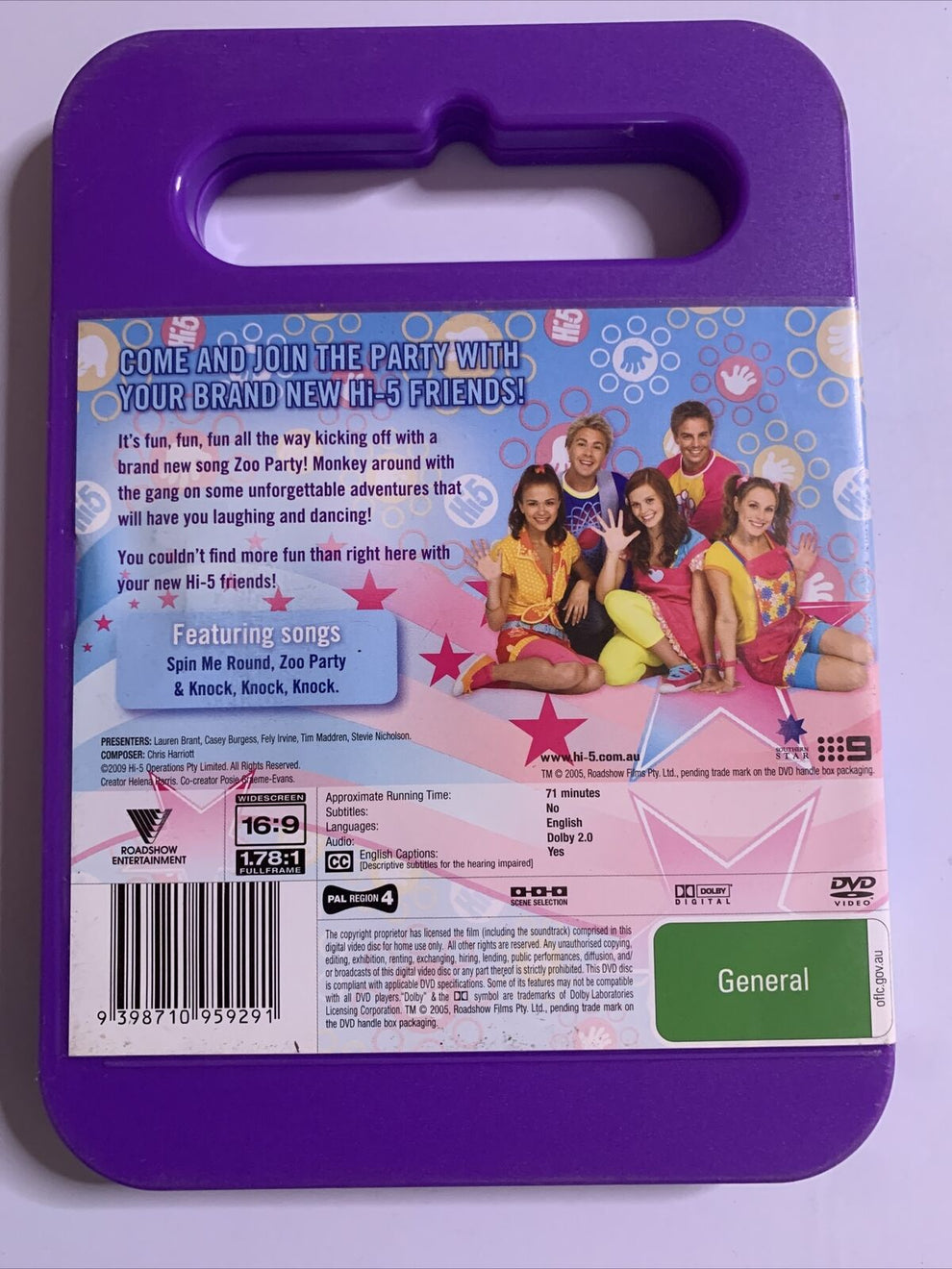 Hi-5 - Fun With Friends (DVD, 2008) Region 4 – Retro Unit