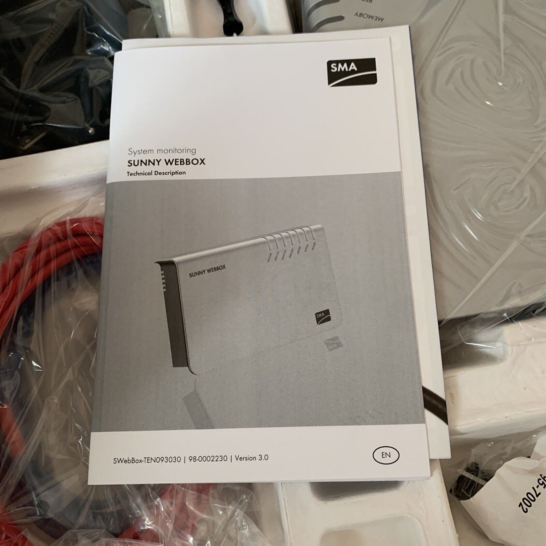 SMA Sunny Webbox RS485 Solar Monitoring System – Retro Unit