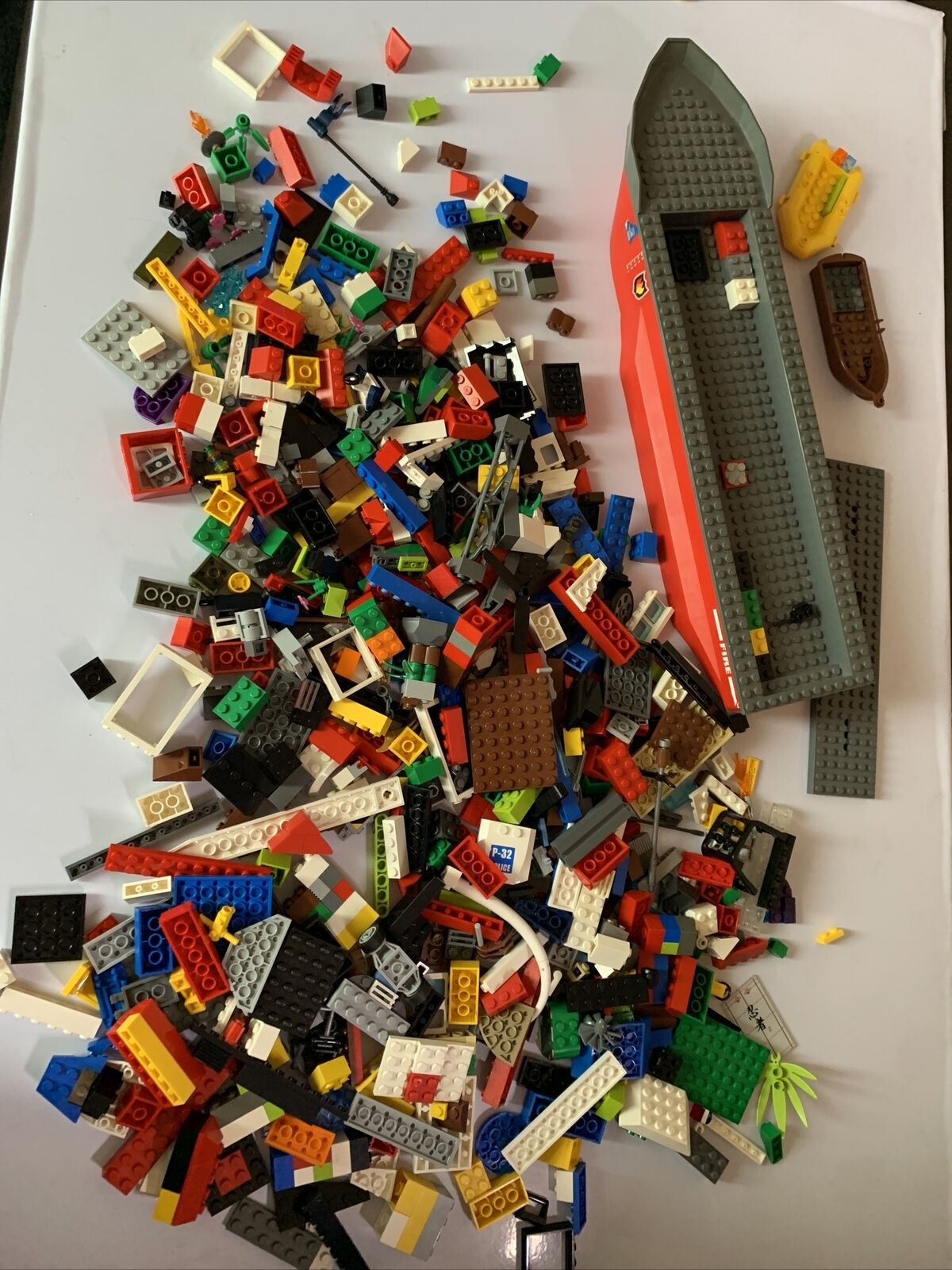 Genuine Lego Bulk Big Boat Large Ship Various Lot Pieces 1.35kg – Retro ...