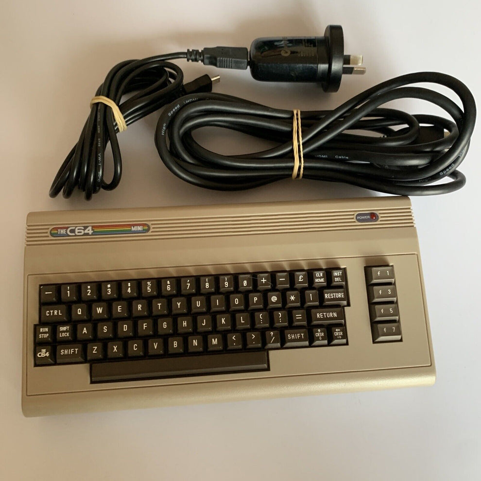 The Mini Commodore C64 Atari Flashback Retro Games Console *No Joystic ...