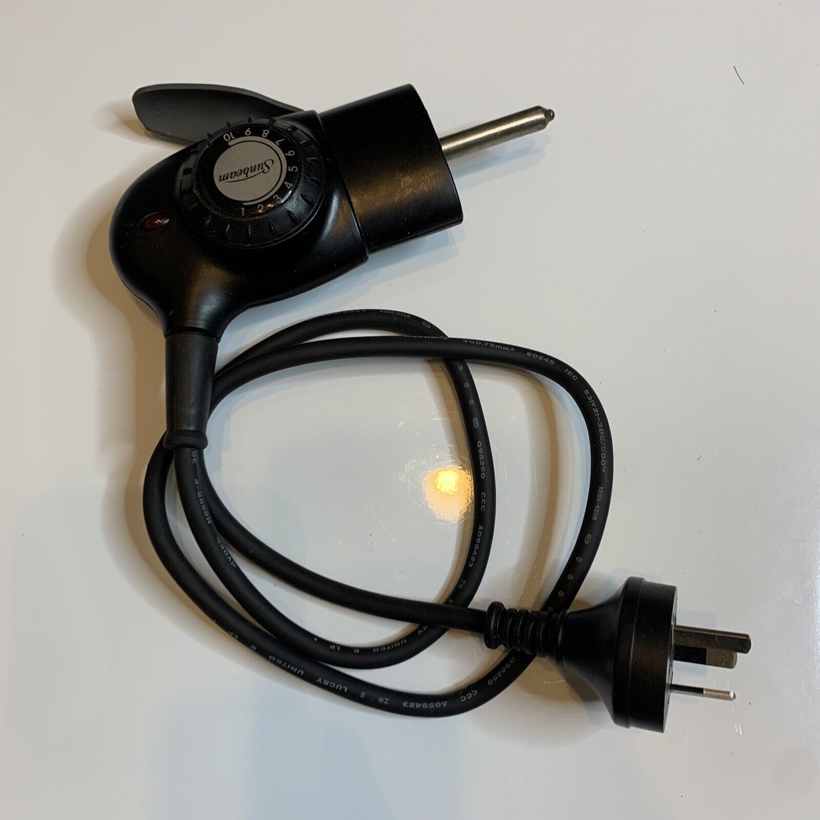 Sunbeam Temperature Probe Genuine Power Supply Type 427 – Retro Unit