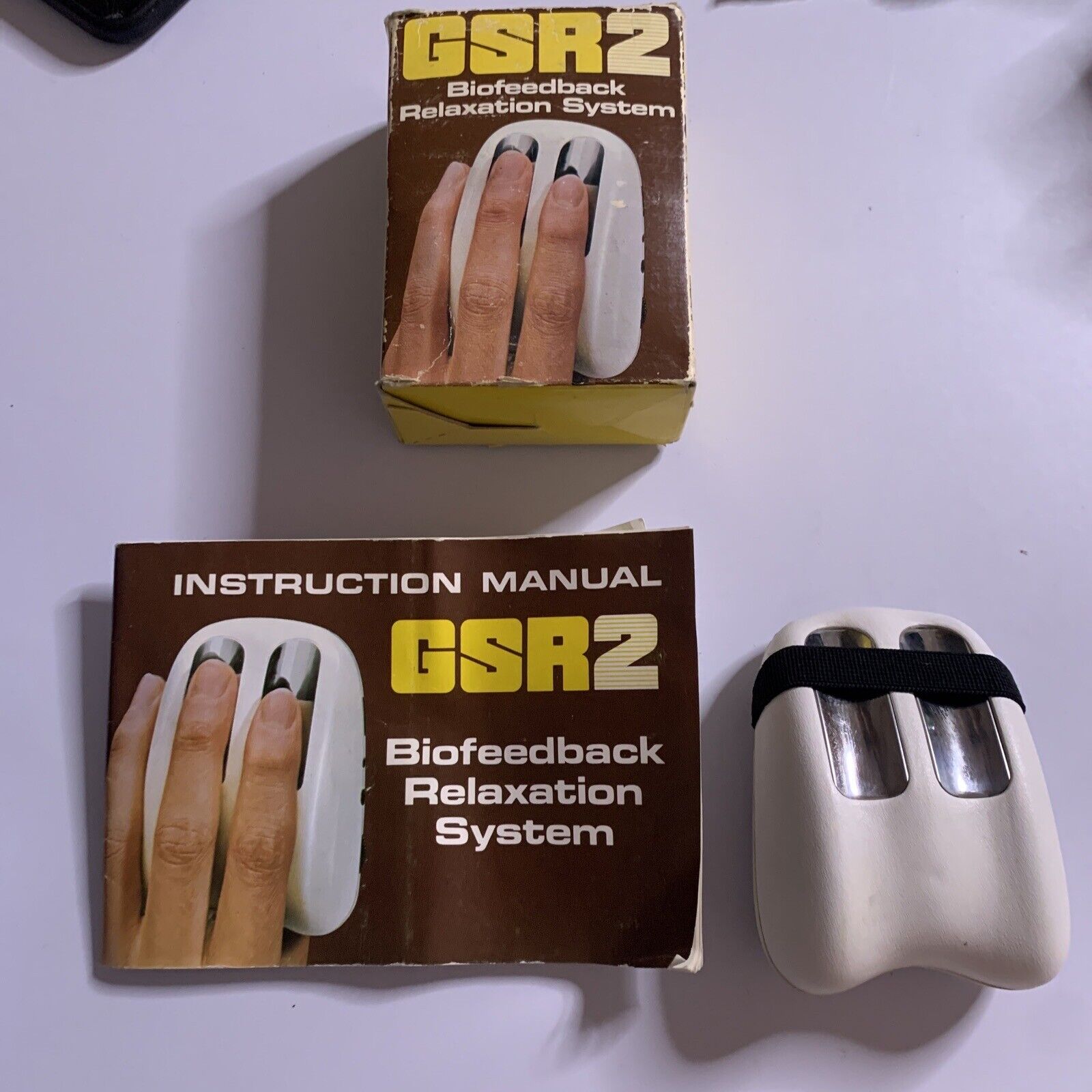 GSR2 Biofeedback Relaxation System Galvanic Skin Resistance Monitor ...