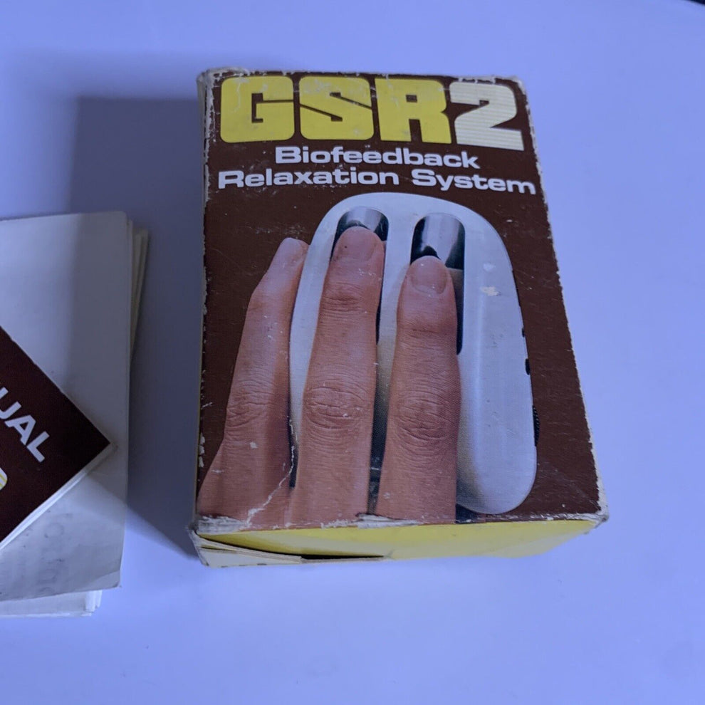 GSR2 Biofeedback Relaxation System Galvanic Skin Resistance Monitor ...