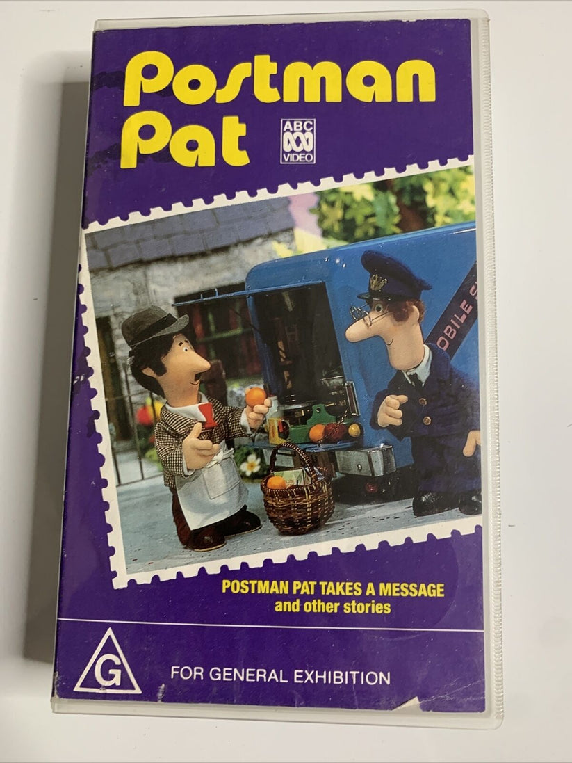 Postman Pat - Takes A Message And Other Stories VHS 1992 PAL – Retro Unit