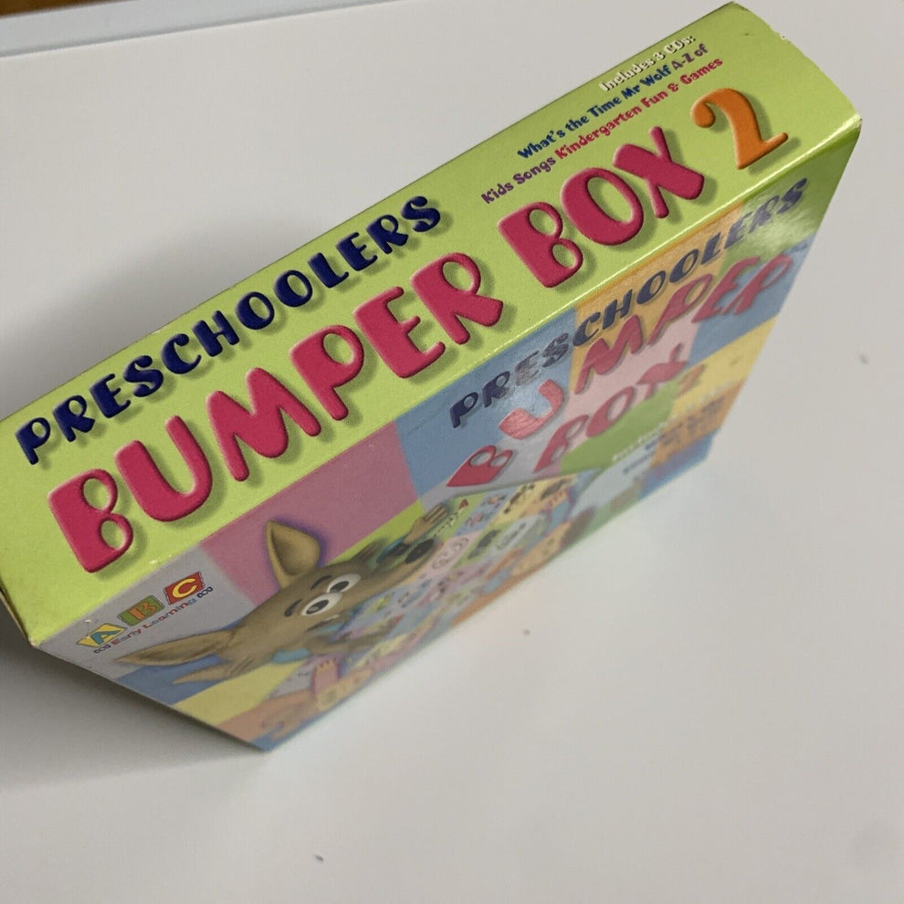 Preschoolers Bumper Box ABC For Kids (CD, 3-Disc Set, 2008) Children's ...
