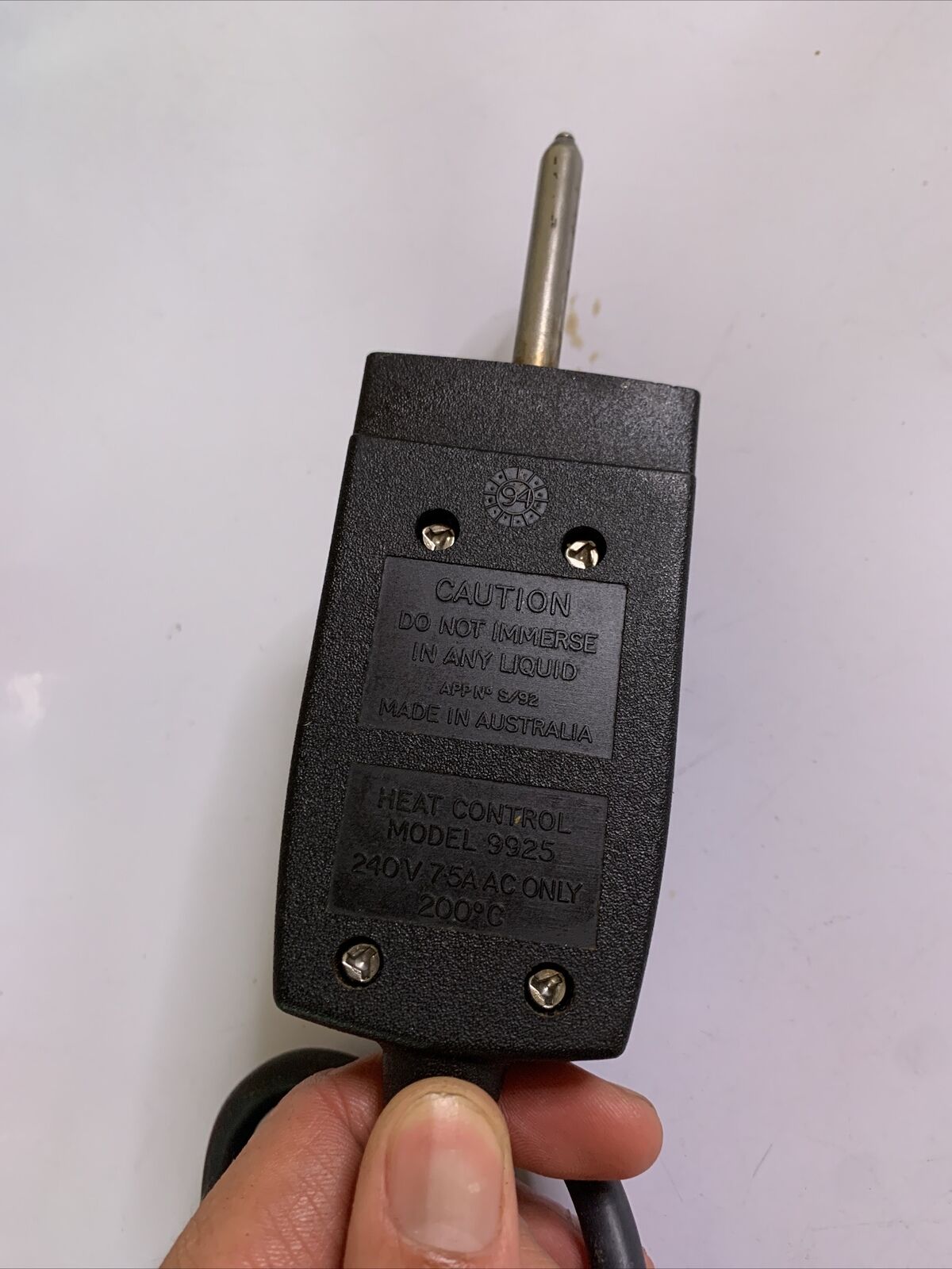 Sunbeam Heat Control Genuine Power Supply Model 9925 240v 7.5A – Retro Unit
