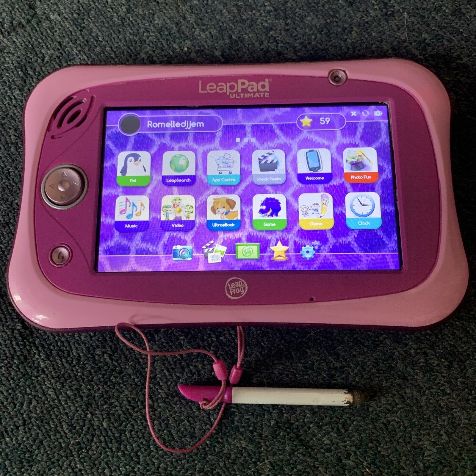 Leap Pad Ultimate *For Parts Or Repair – Retro Unit