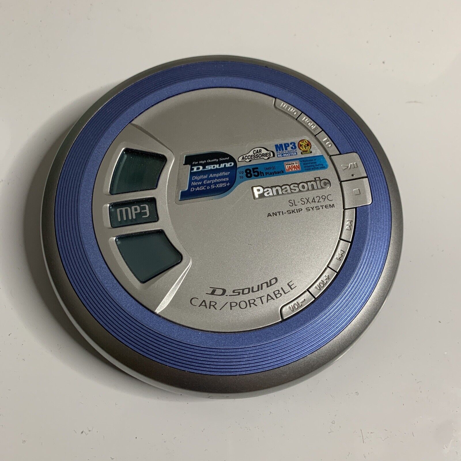 Panasonic SL-SX429C Portable CD MP3 Player Anti-Skip – Retro Unit