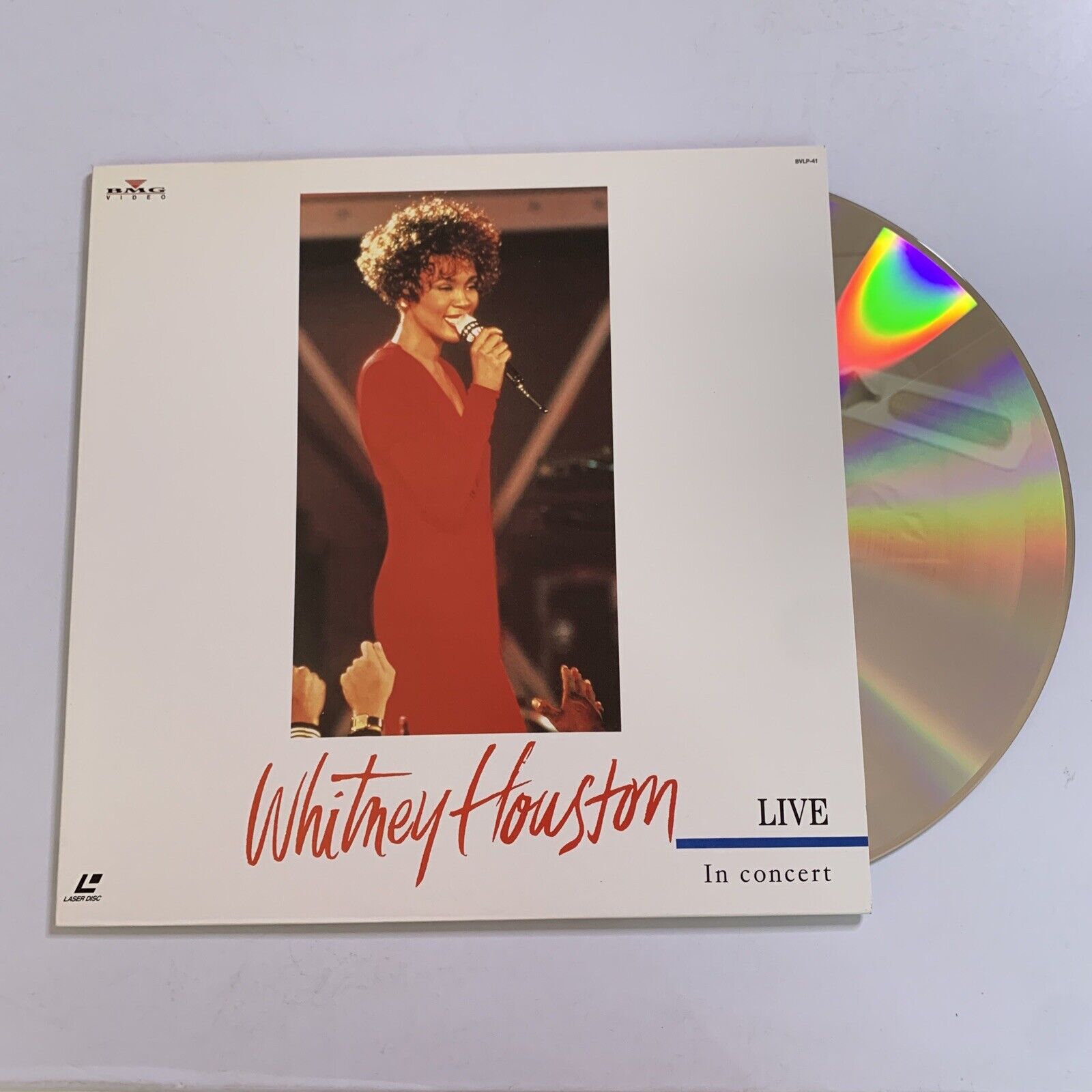 Whitney Houston Live In Concert (Laserdisc LD, 1991) NTSC – Retro Unit