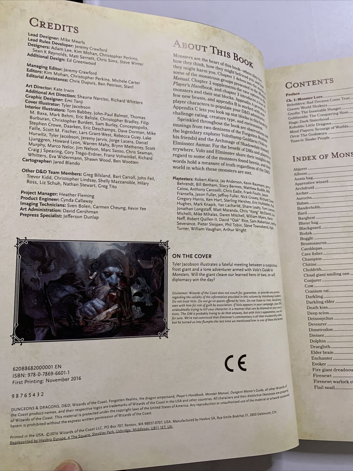 Volo's Guide To Monsters by Wizards RPG Team Dungeons & Dragons Hardco ...